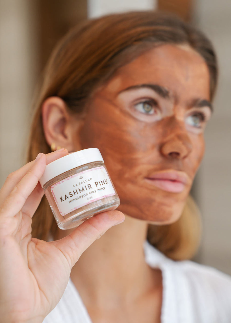 Kashmir Pink Himalayan Clay Mask – LA SALT CO