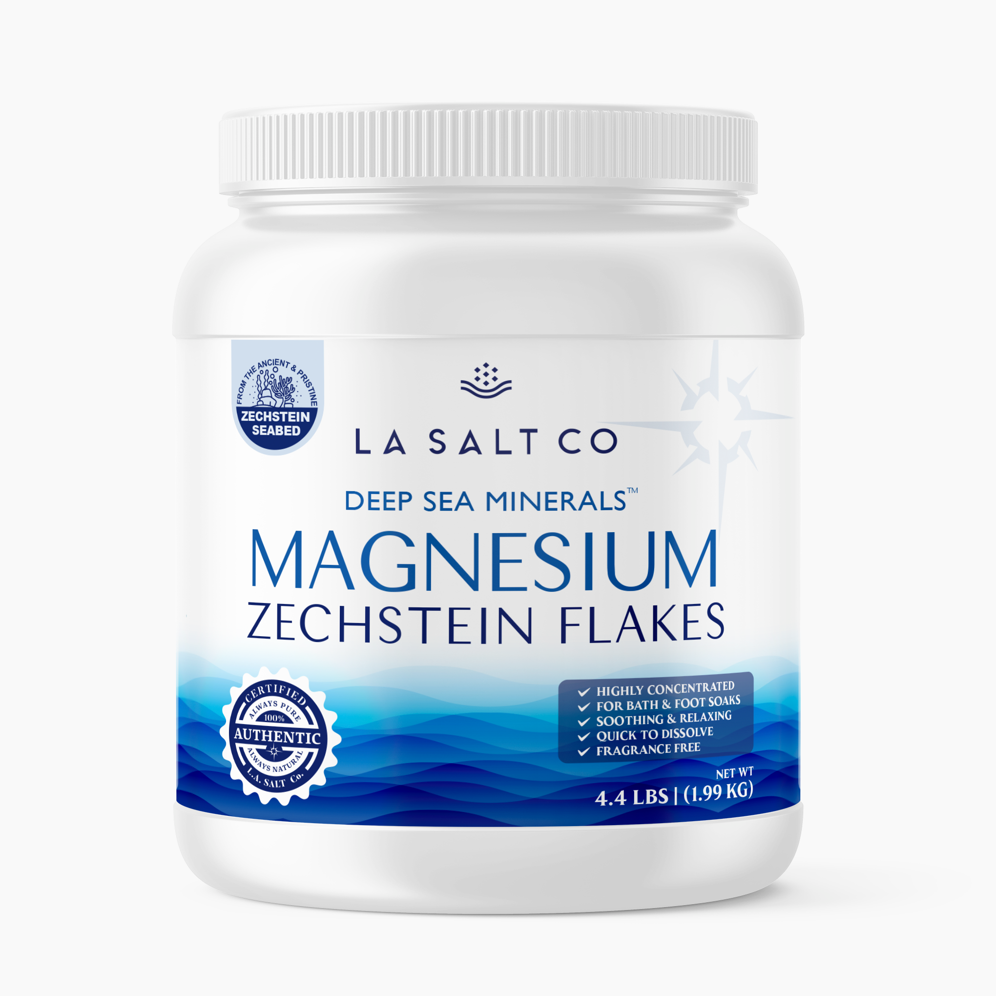 Magnesium Flakes (4.4 lb) – LA SALT CO